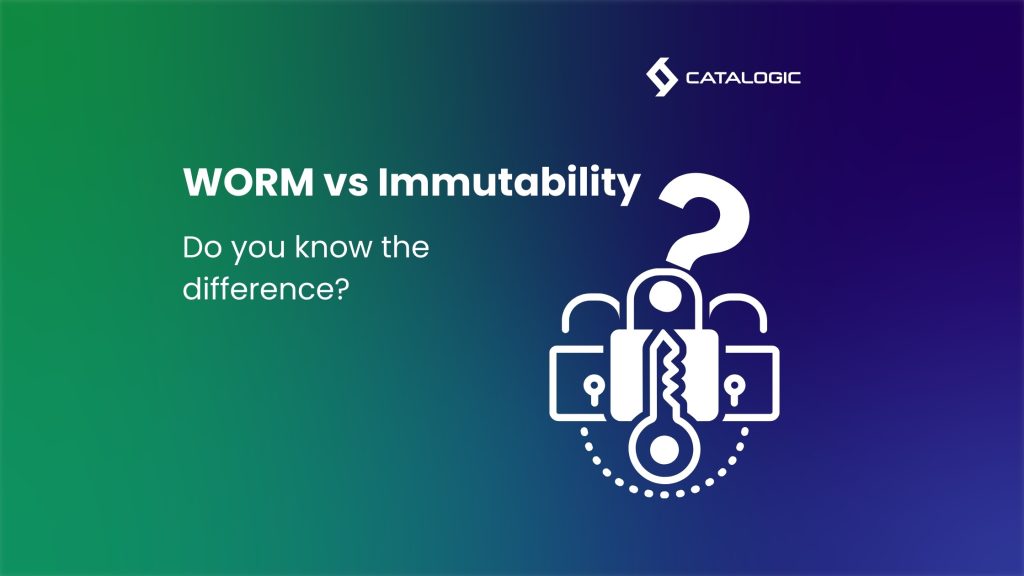WORM vs. Immutability: Essential Insights into Data Protection ...