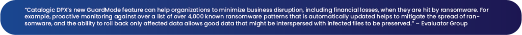 Active Ransomware Protection For Your Backup And Recovery Team