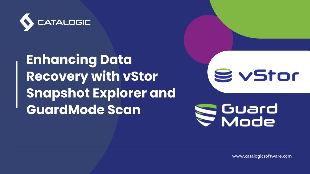 Enhancing Data Recovery With Vstor Snapshot Explorer And Guardmode Scan